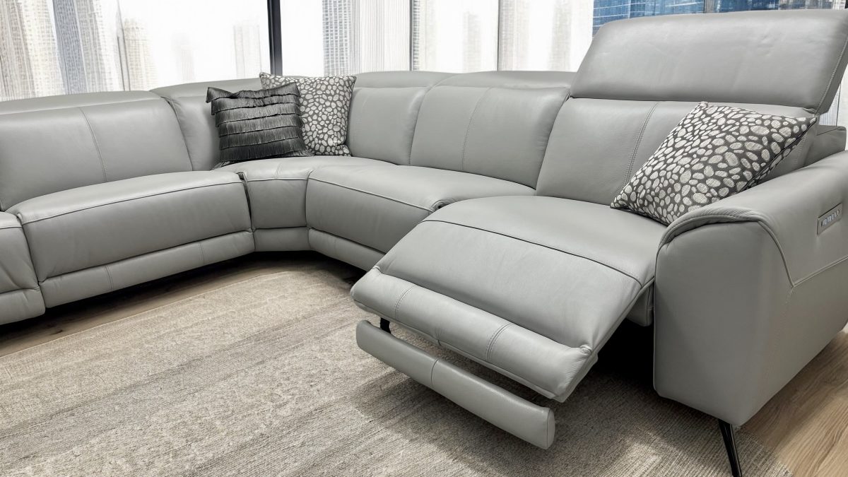 Volante Allure High Grade leather Modular Corner - Sofamax - Designer ...