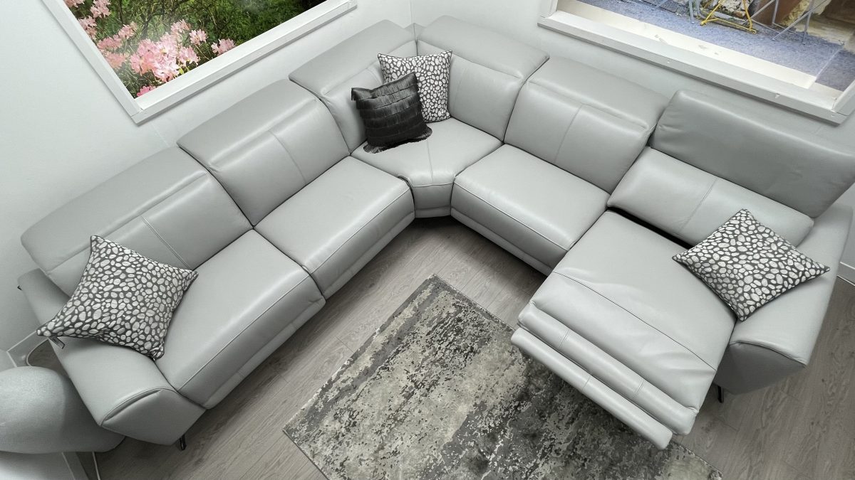 Volante Allure High Grade leather Modular Corner - Sofamax - Designer Brands Sofa Outlet