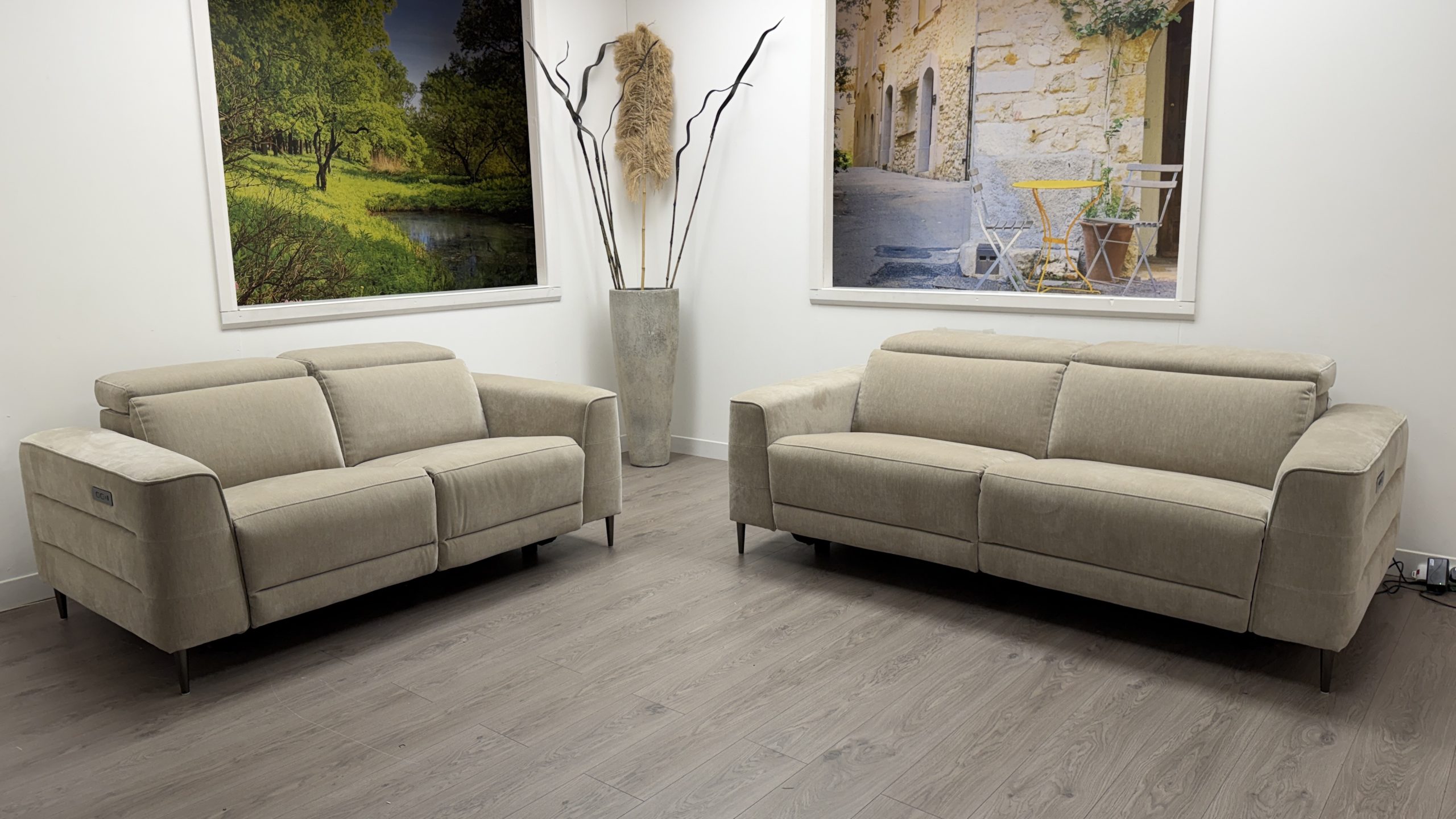 Volante London 3+2 Power Reclining Fabric Suite